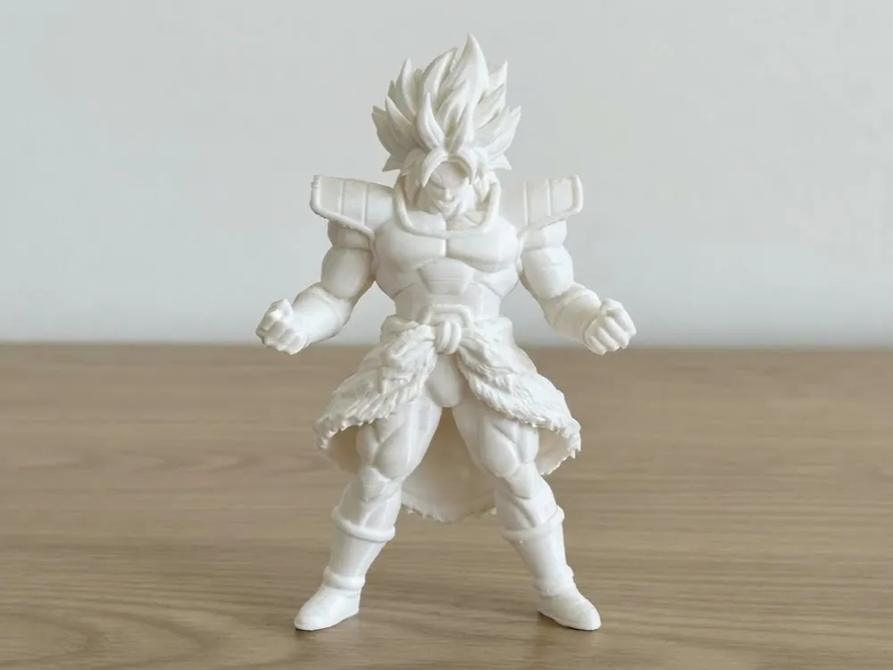 Broly Super Saiyan from Dragon Ball Anime Figure - Free 3D Print Model ...