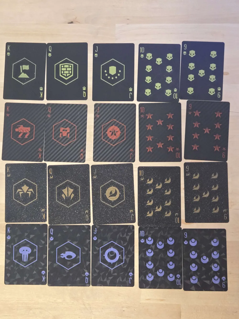 Helldivers Playing Cards by Parkwad MakerWorld: Download Free 3D Models