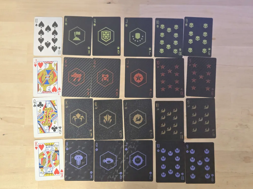 Helldivers Playing Cards - Free 3D Print Model - MakerWorld