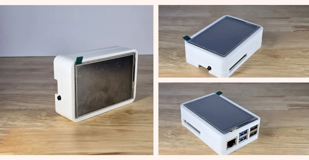 Tiny Desktop - A Pi Case for 3.5" RPi Display by SilvestreDesignLab ...