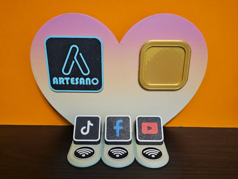 Nfc Stand Free 3d Print Model Makerworld