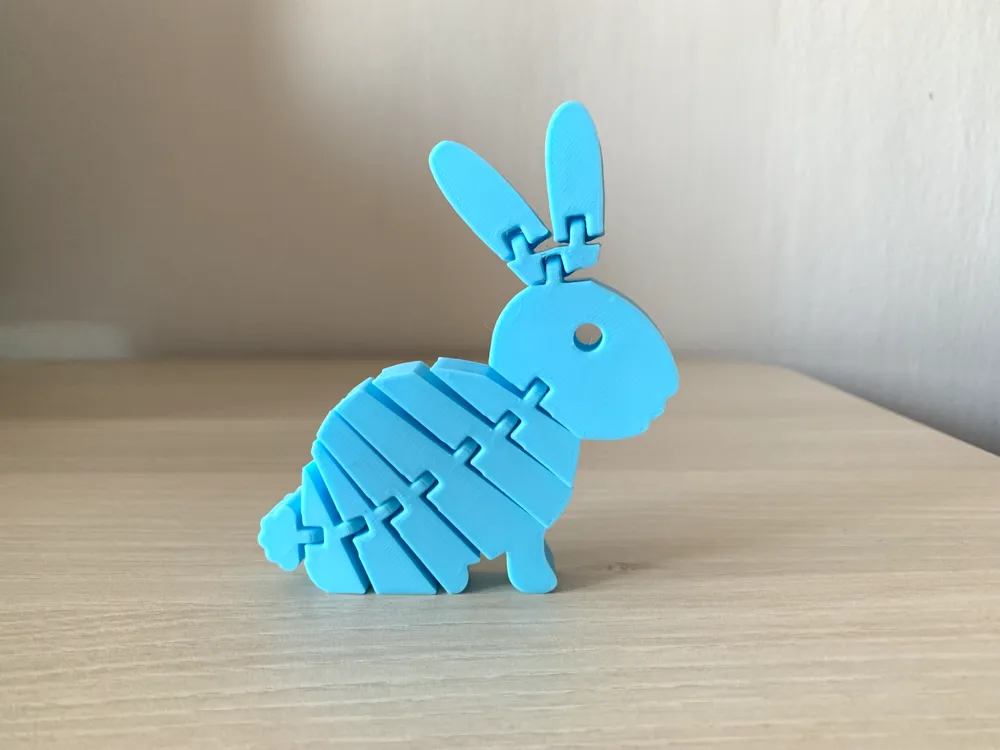 Flexible Bunny / Articulated Bunny Remixed by Xeraj MakerWorld ...