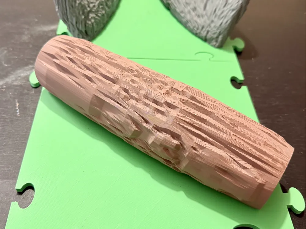 Crawler Park - Big Log - Free 3D Print Model - MakerWorld