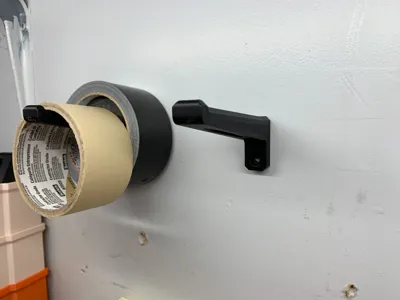 Wall Mounted Tape Hook by Ahrenp - MakerWorld