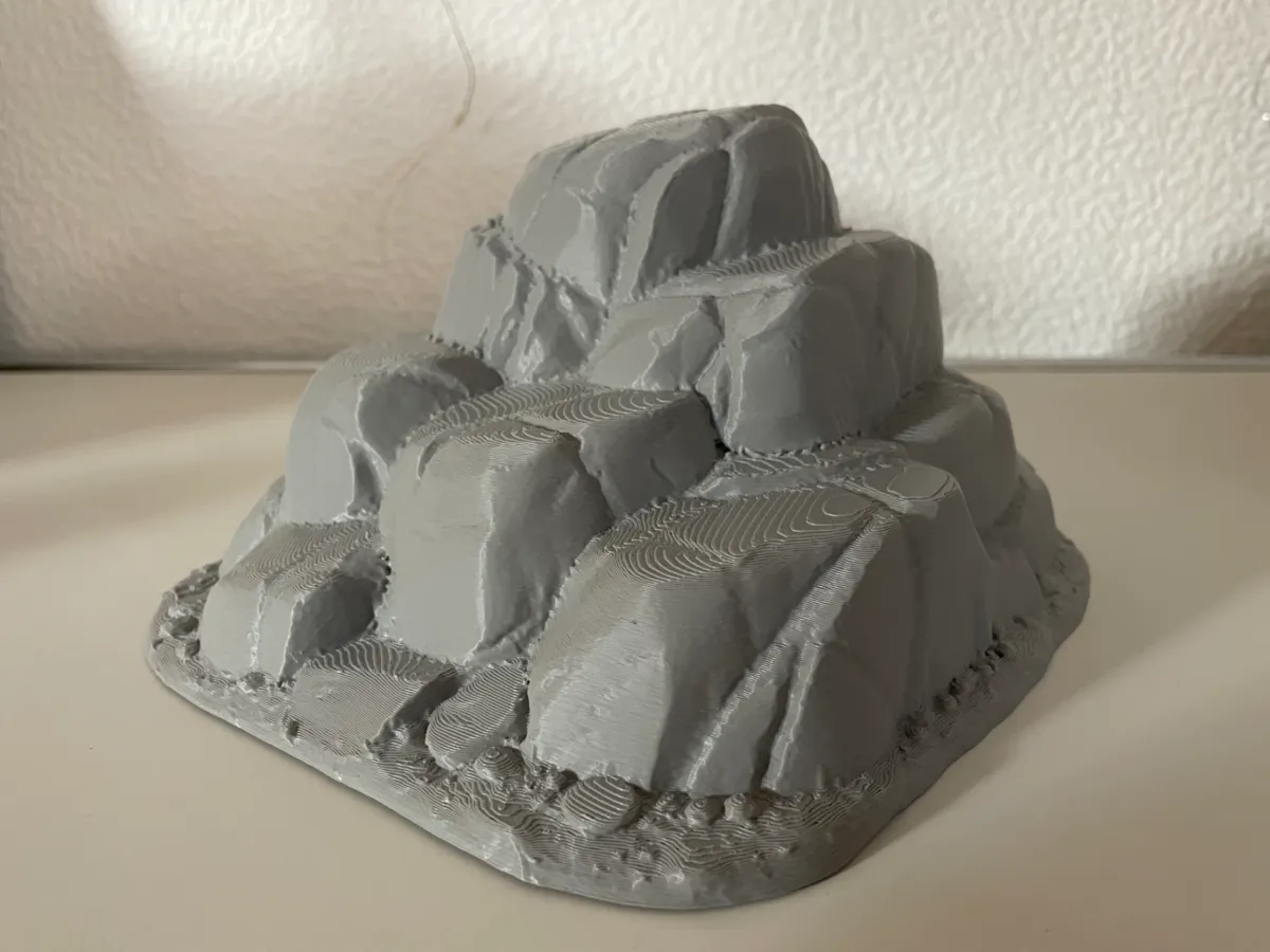 Tactical Rock Formation for Tabletop Wargaming - Free 3D Print Model ...