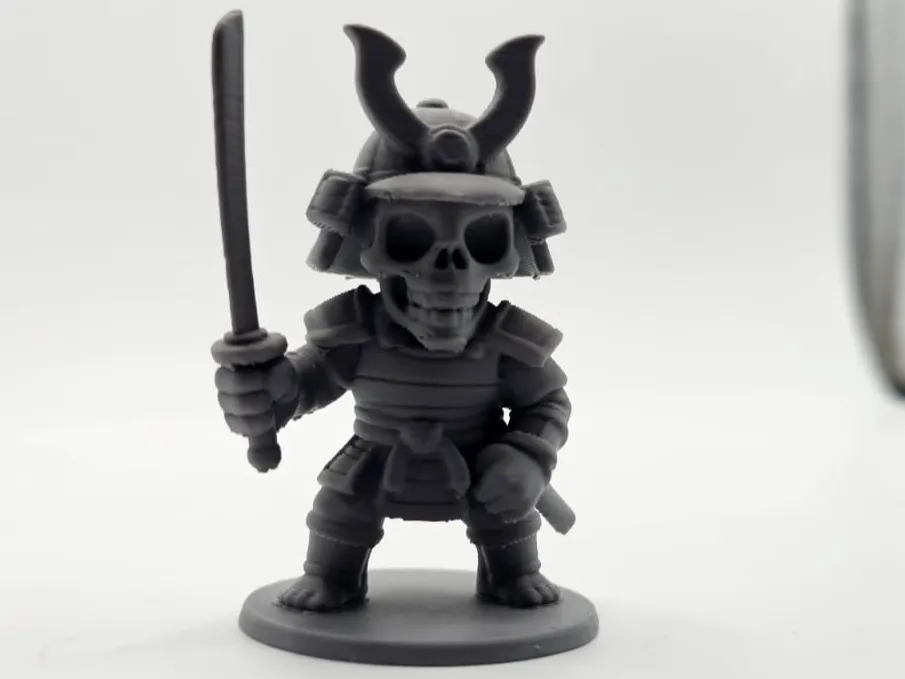Skeleton Samurai Warrior - Free 3D Print Model - MakerWorld