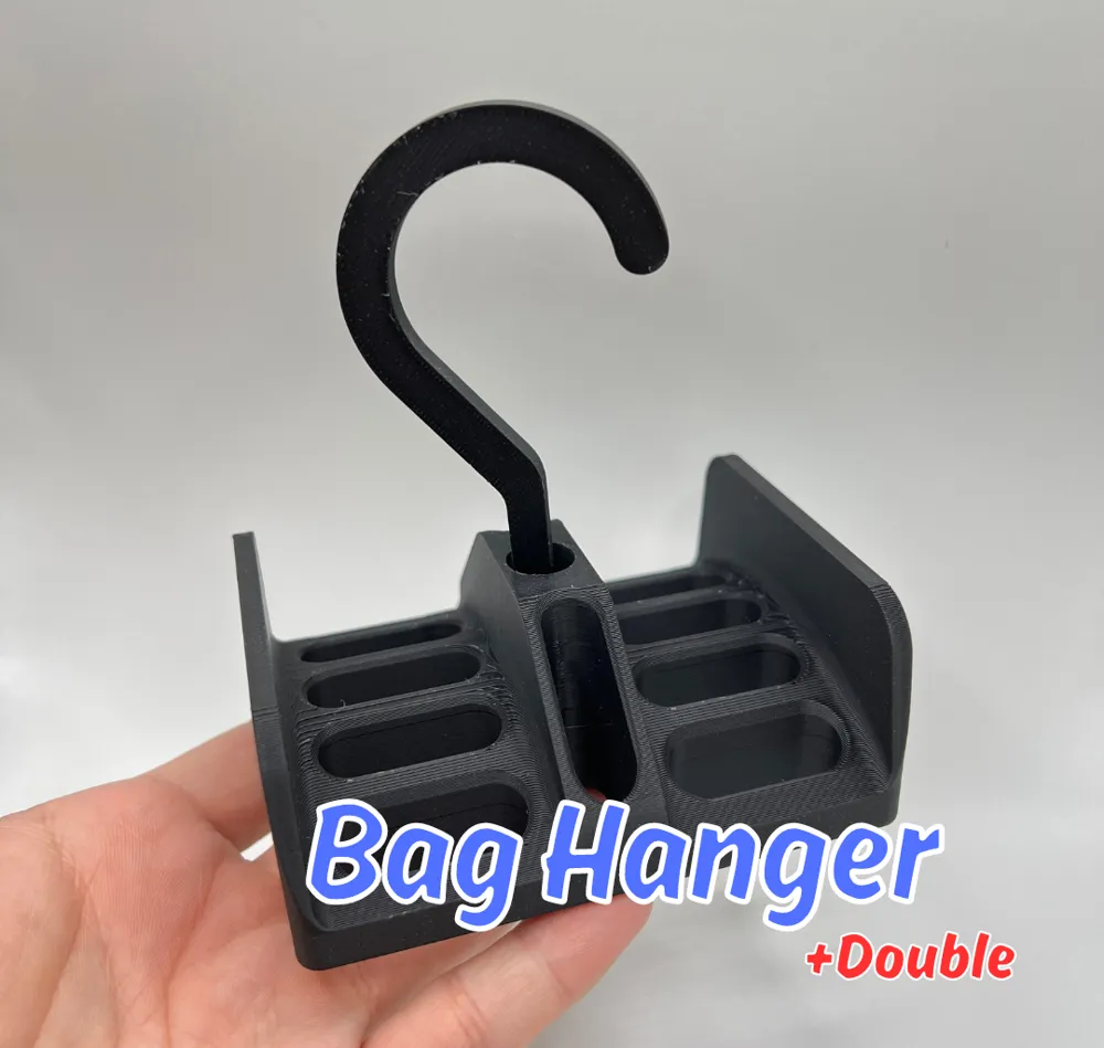 Bag Hanger +Double by Billy The Boy - MakerWorld