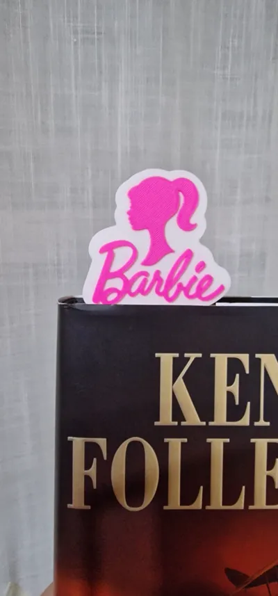 BARBIE bookmark Marcador libros BARBIE by darvil66 - MakerWorld