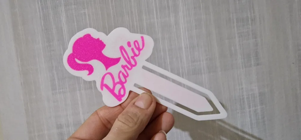 BARBIE bookmark Marcador libros BARBIE by darvil66 - MakerWorld