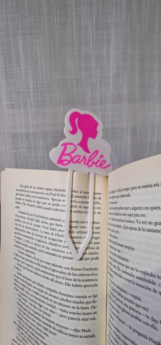BARBIE bookmark Marcador libros BARBIE by darvil66 - MakerWorld