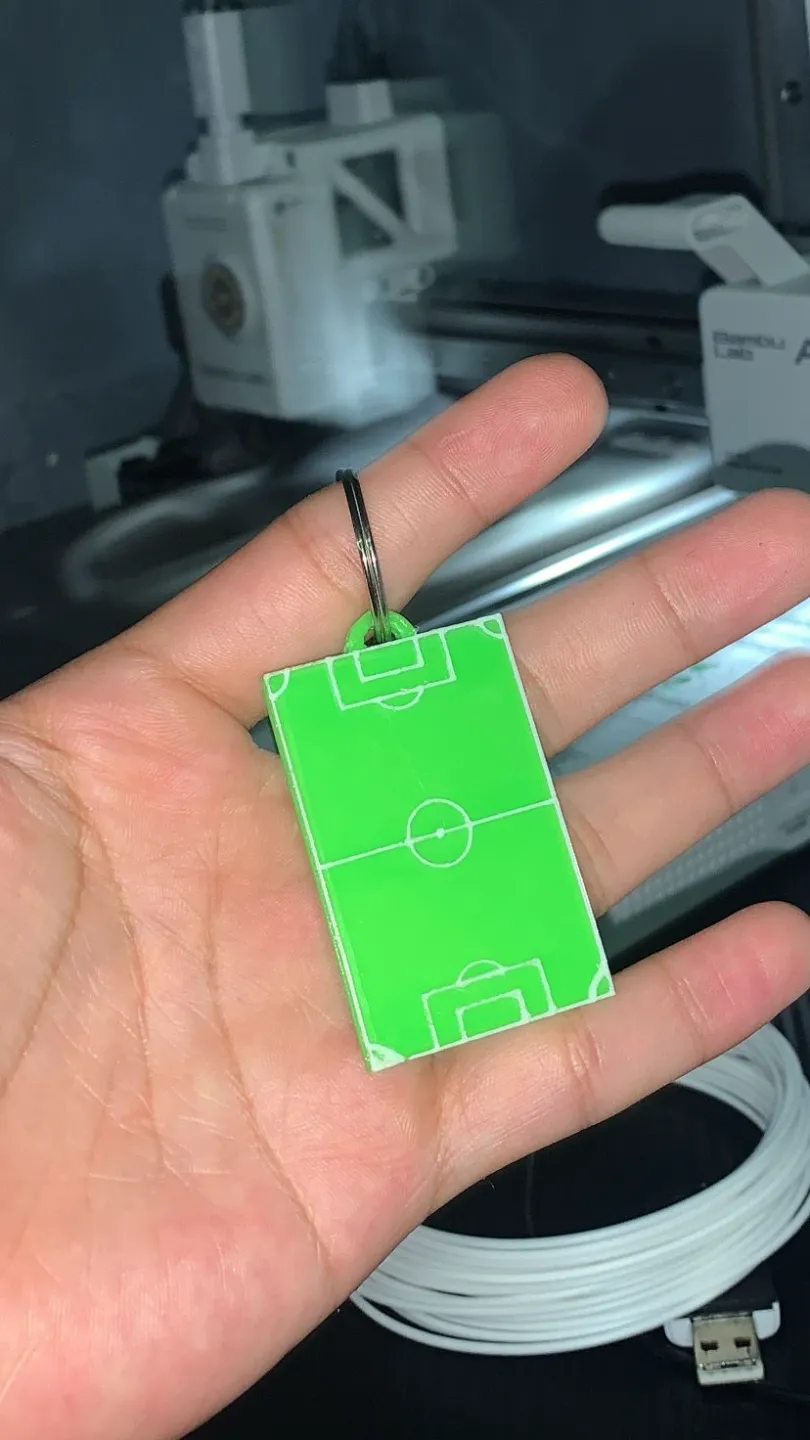 Keychain Football field by user_396518826 - MakerWorld