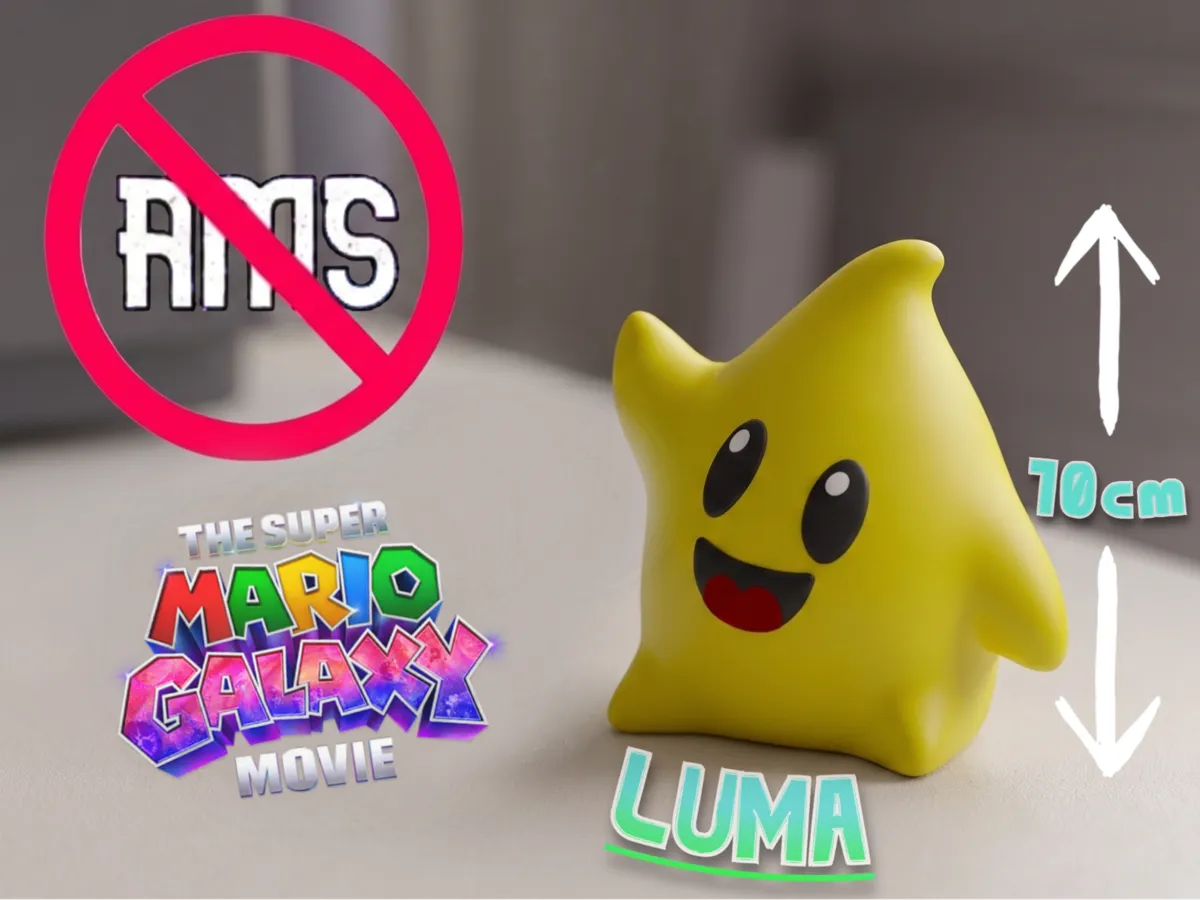 Stella Luma (Super Mario Galaxy) - Modello di stampa 3D gratuito ...