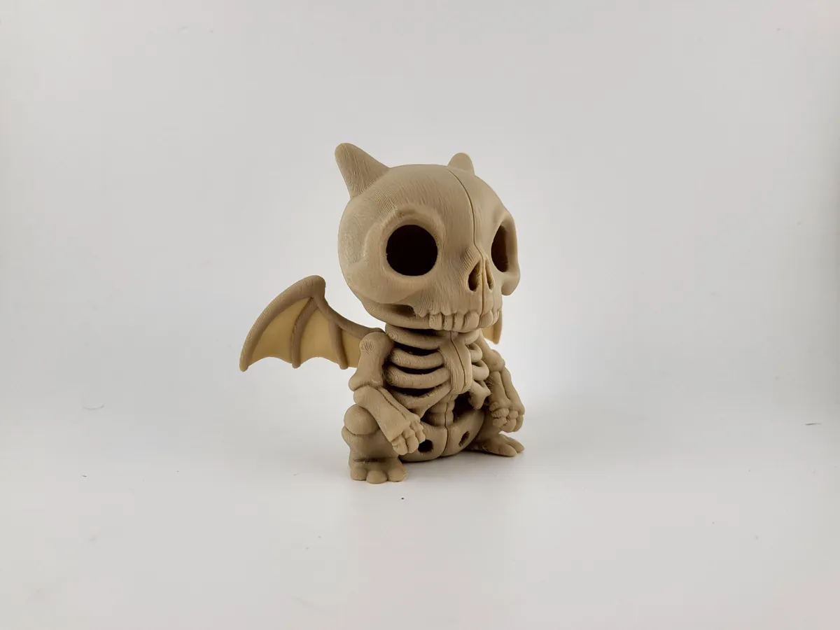 Charizard Skeleton – Stylized 3D Printed Dragon - Free 3D Print Model ...