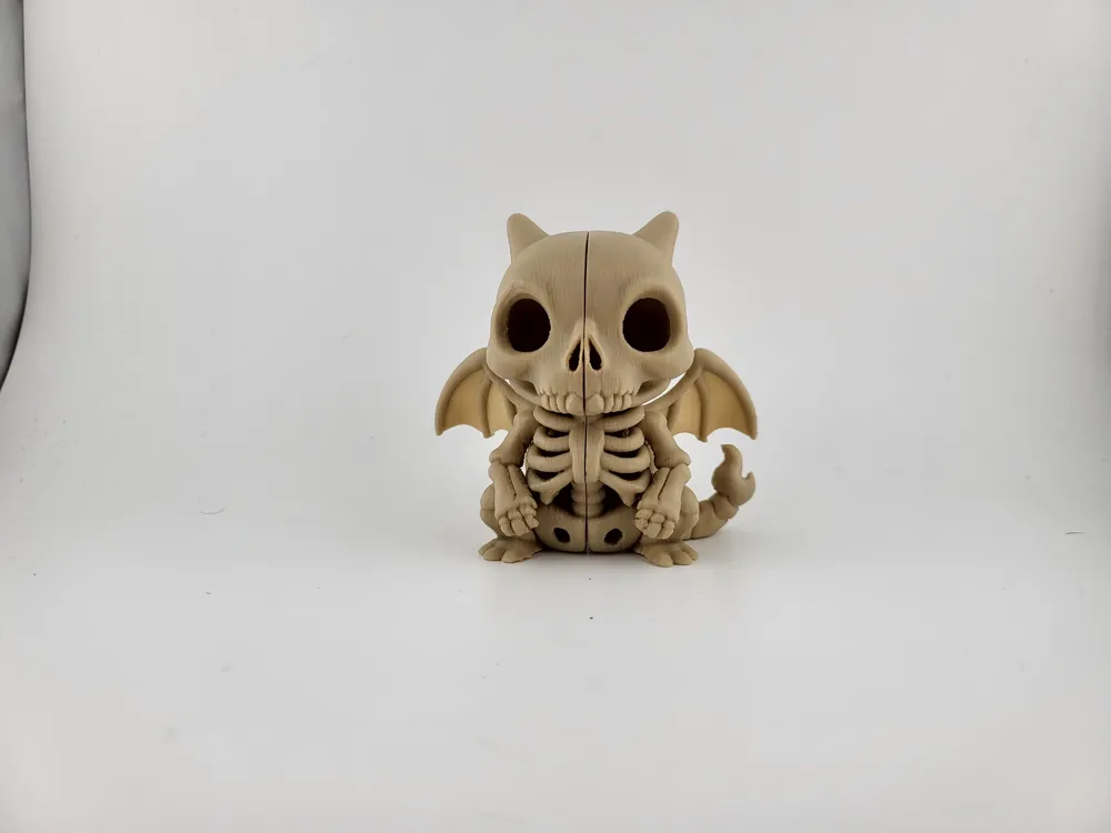 Charizard Skeleton – Stylized 3D Printed Dragon - Free 3D Print Model ...