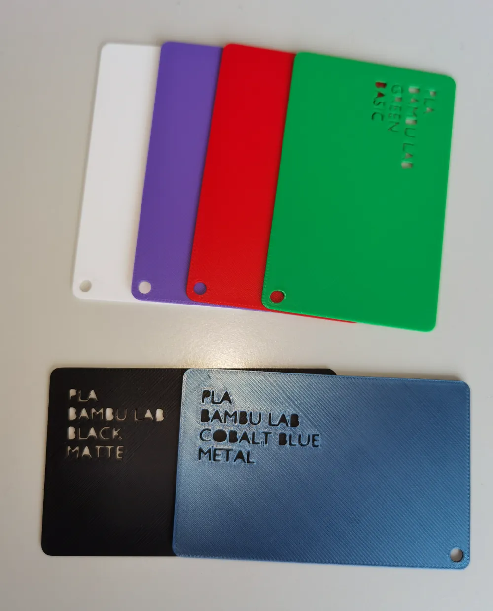 PLA bambu lab samples by wolly design - MakerWorld