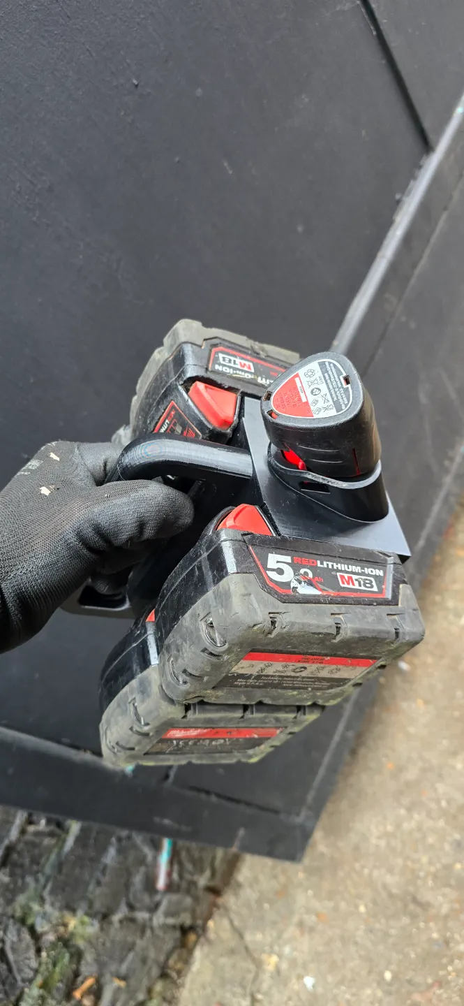 Milwaukee M18 and M12 Battery caddy v2 by FuddyMucker MakerWorld: Download Free 3D Models