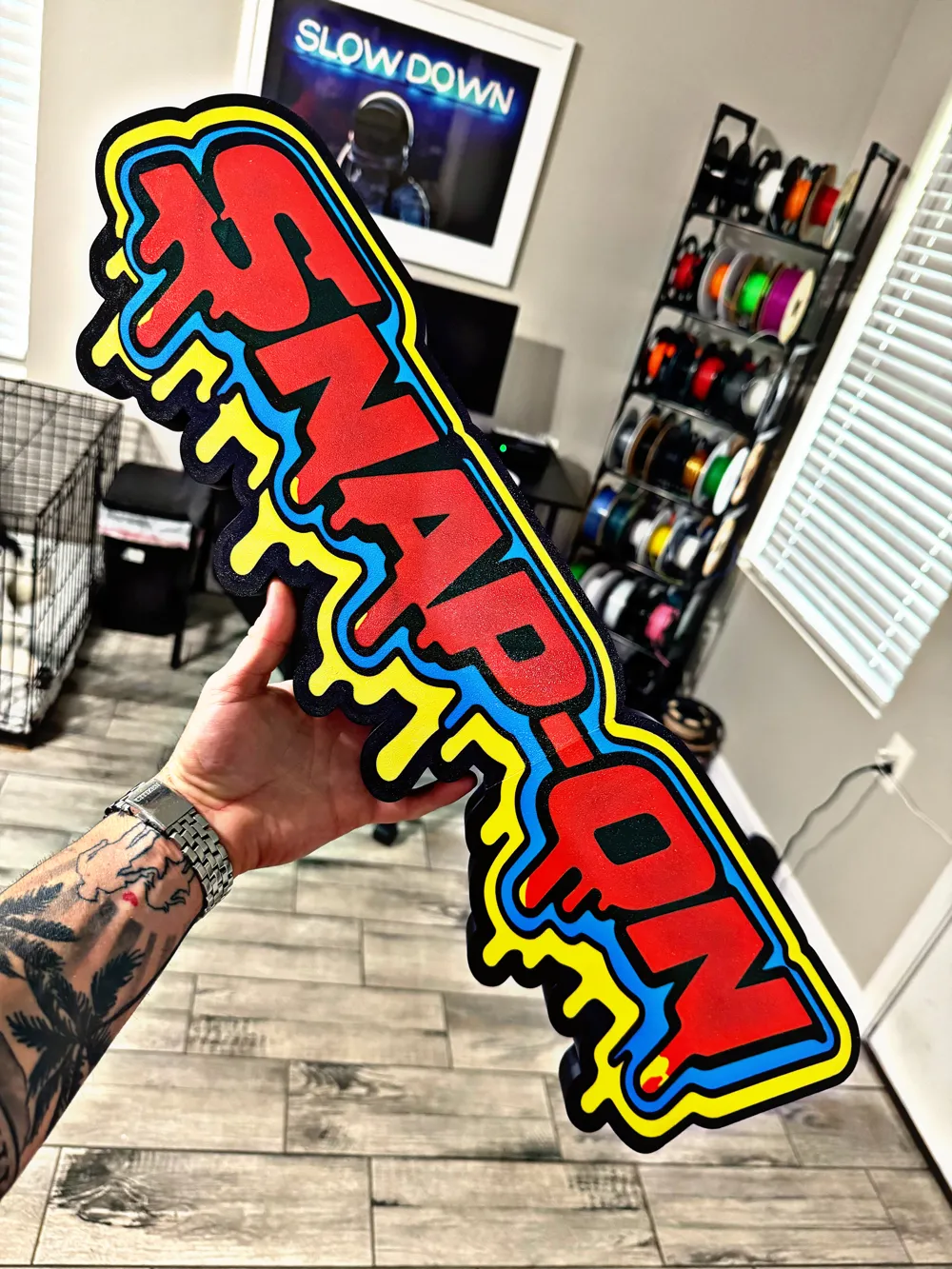 Drippy Snap-On Light - Free 3D Print Model - MakerWorld