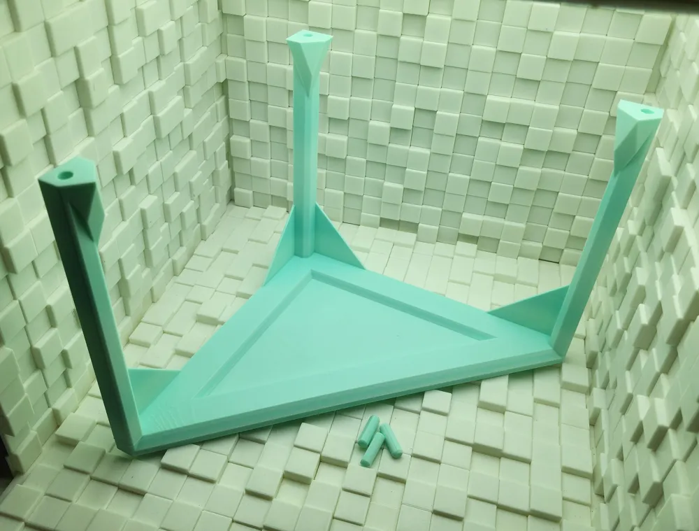 Stacking Triangle Corner Shelf by TripleGWorkshop - MakerWorld