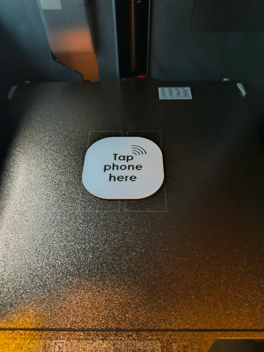 NFC - Tap phone here! - Free 3D Print Model - MakerWorld