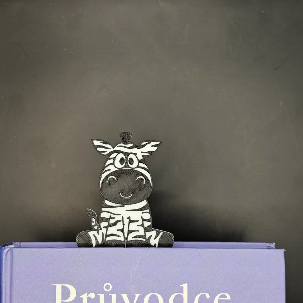 ZEBRA - BOOKMARK by 3DSloth97 - MakerWorld