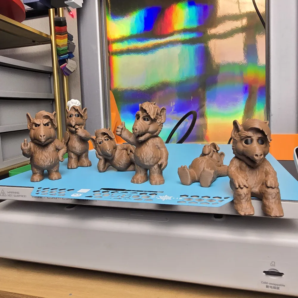 La Colección Definitiva de Miniaturas de ALF de la TV de los 80 ...