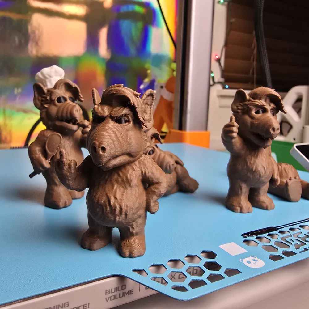 The Ultimate Miniature ALF Collection 80s TV - Free 3D Print Model ...