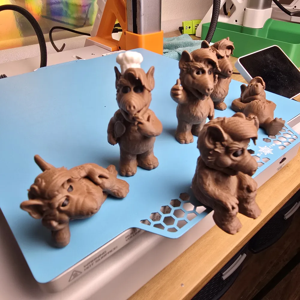 The Ultimate Miniature ALF Collection 80s TV - Free 3D Print Model ...