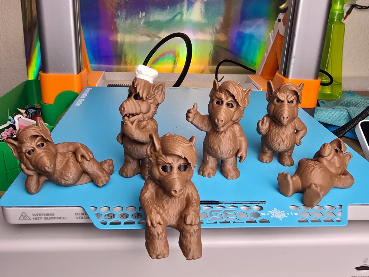 The Ultimate Miniature ALF Collection 80s TV - Free 3D Print Model ...