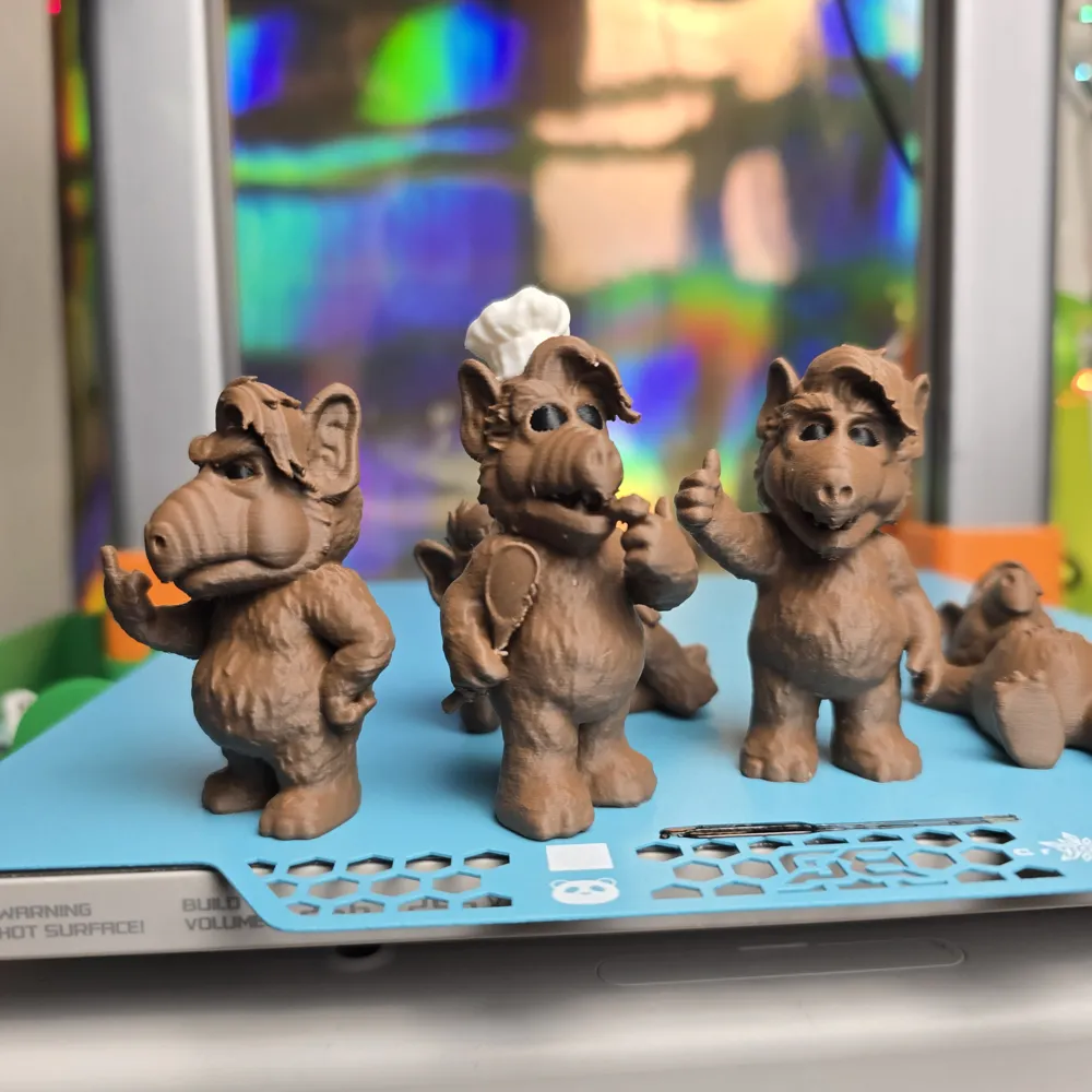 The Ultimate Miniature ALF Collection 80s TV - Free 3D Print Model ...