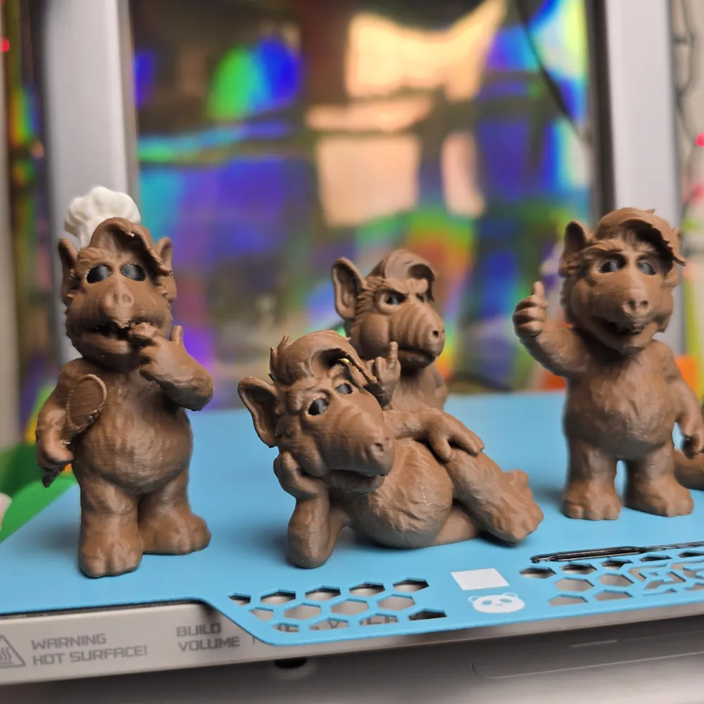 The Ultimate Miniature ALF Collection 80s TV - Free 3D Print Model ...