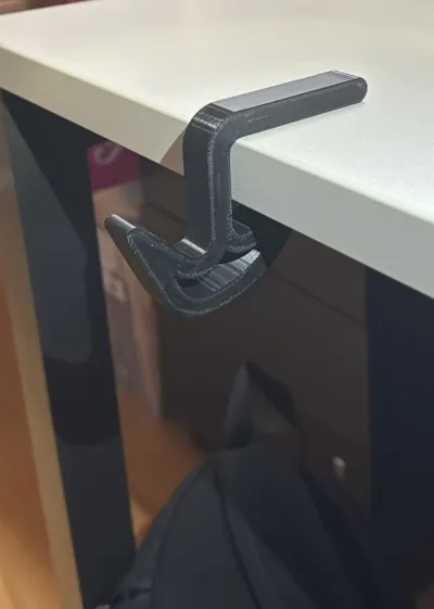 Desk Hook by Jonas2612 MakerWorld: Download Free 3D Models
