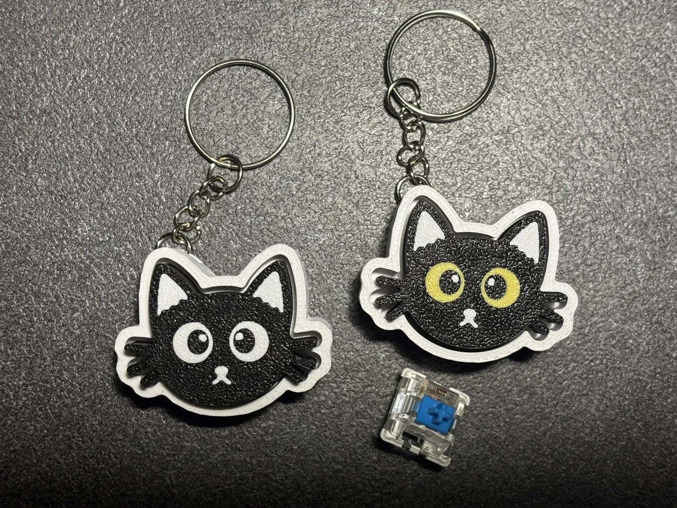 Cute cat clicker - Free 3D Print Model - MakerWorld