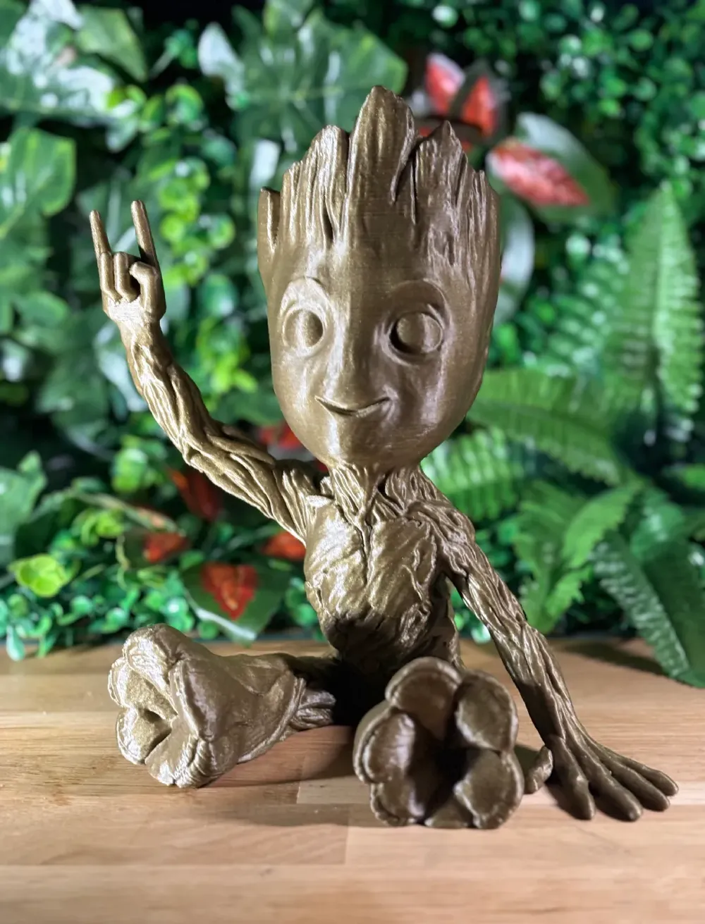 Groot (Metal version) with plant hole (20cm) Remixed by SwotariCZ ...