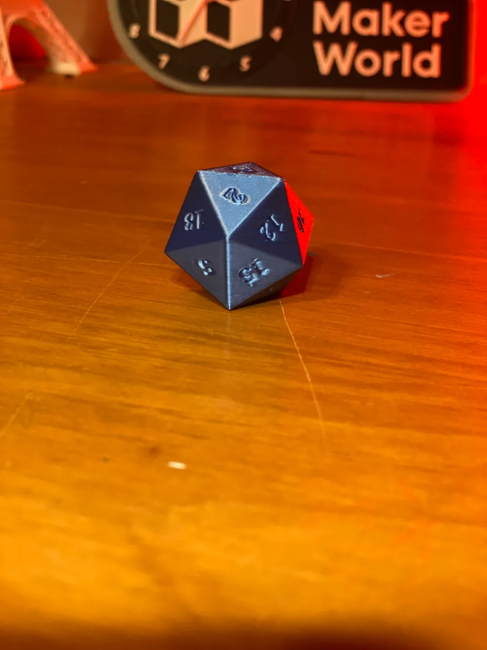 D20 Magnet by I Cox MakerWorld: Download Free 3D Models