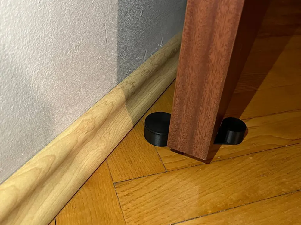 Rotating Doorstop Floor door stopper - Free 3D Print Model - MakerWorld