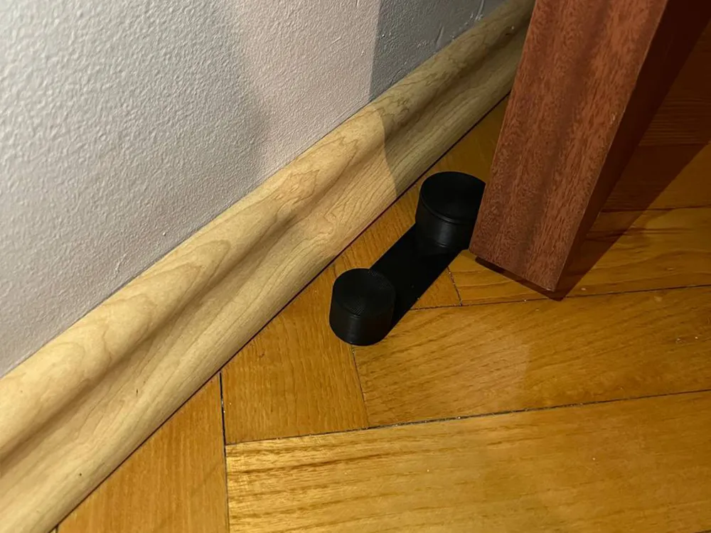 Rotating Doorstop Floor door stopper - Free 3D Print Model - MakerWorld
