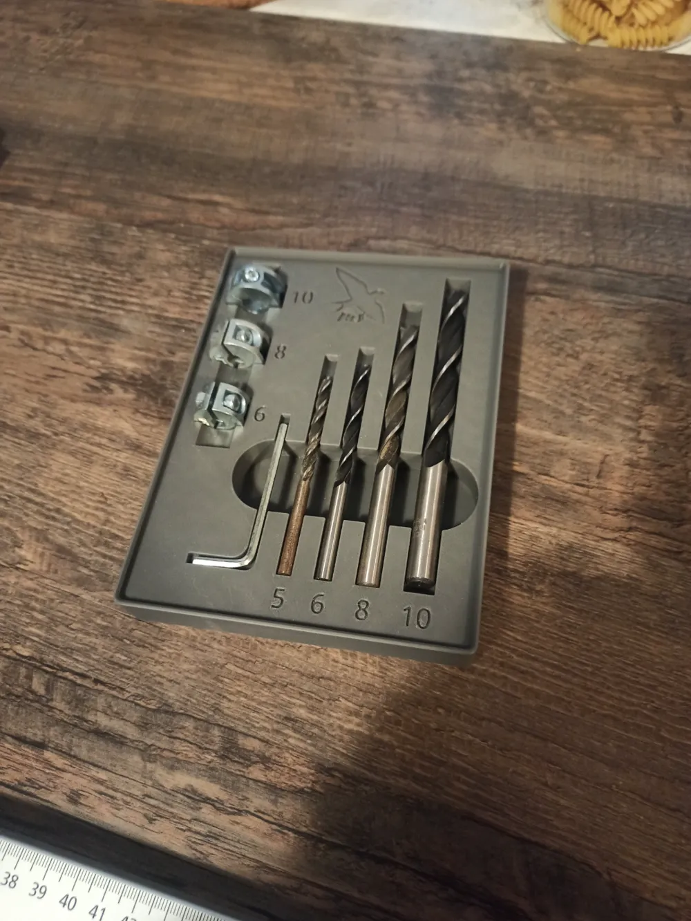 Gridfinity for Wolfcraft Doweling Jig 17x3 7U by Behemothokun - MakerWorld