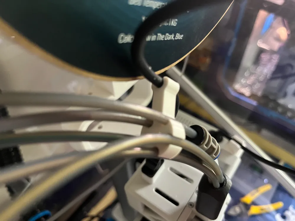 A1 Mini 5 Tube Extended PTFE Clip Remixed by onegotowned - MakerWorld