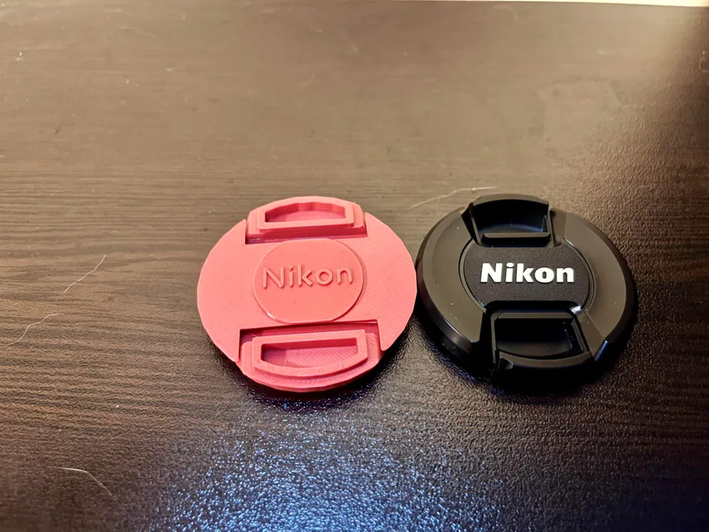 Nikon 55mm lens cap by Affyz3D - MakerWorld