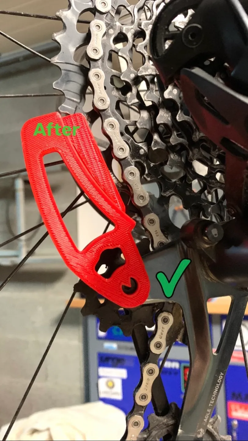 SRAM rear derailleur chain gap adjustment tool by El-Chavan - MakerWorld