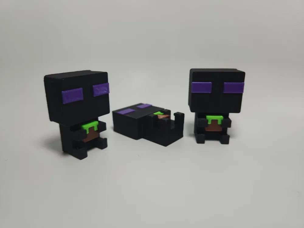 Enderman minecraft by Eztec MakerWorld: Download Free 3D Models