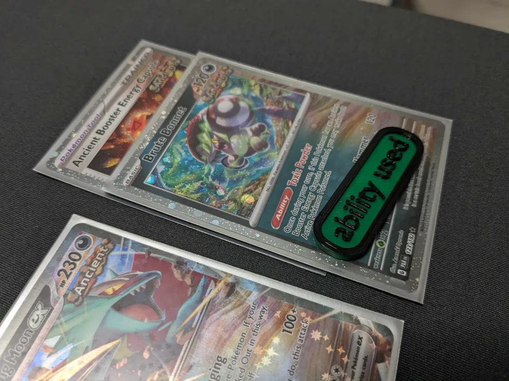 Ability Used token for Pokémon TCG by Together 3D - MakerWorld