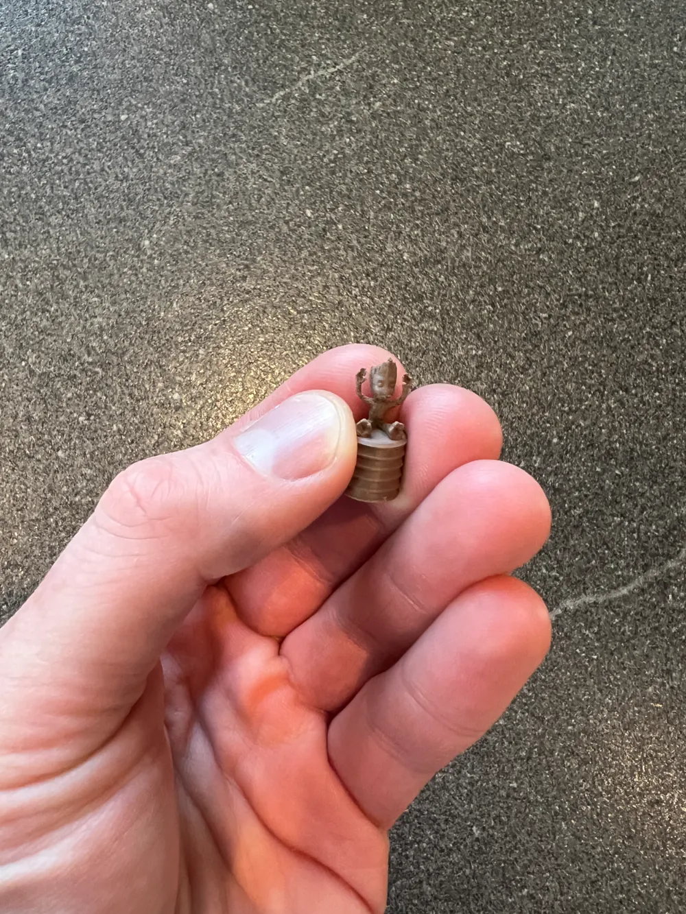 Micro Groot Pen Cap by LemonArts - MakerWorld