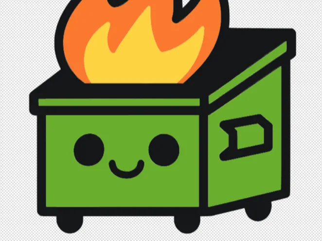 Happy Little Dumpster Fire Ornament by SlugMamma MakerWorld: Download ...