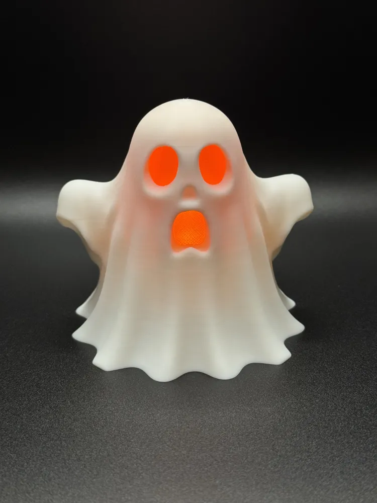 Swappable Color Ghost Tea Light by KD3D MakerWorld: Download Free 3D Models