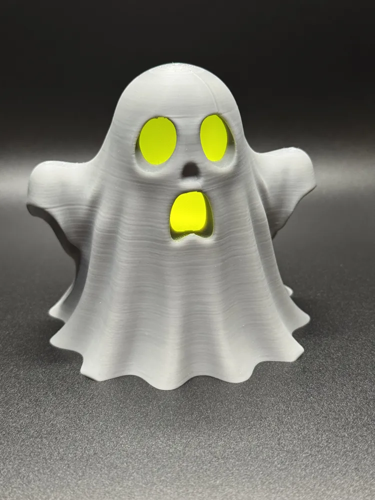 Swappable Color Ghost Tea Light by KD3D MakerWorld: Download Free 3D Models