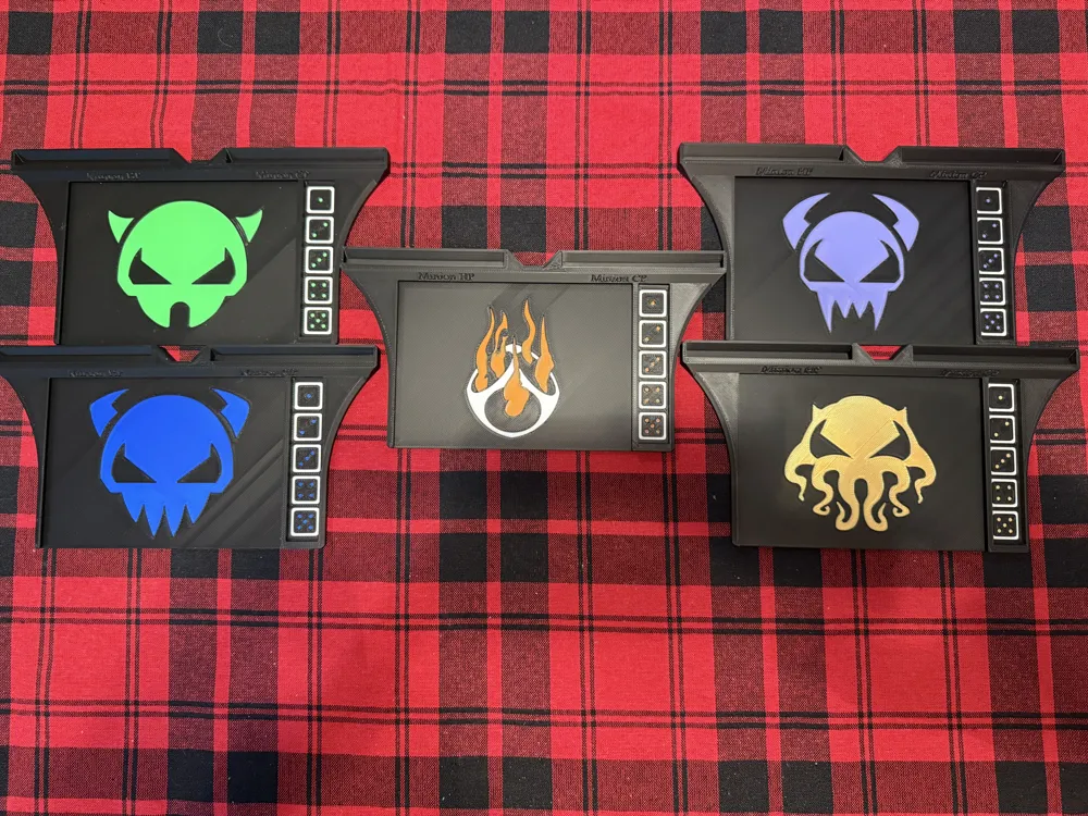 Painel de Minion com Dois Discos para Dice Throne - Modelo gratuito ...