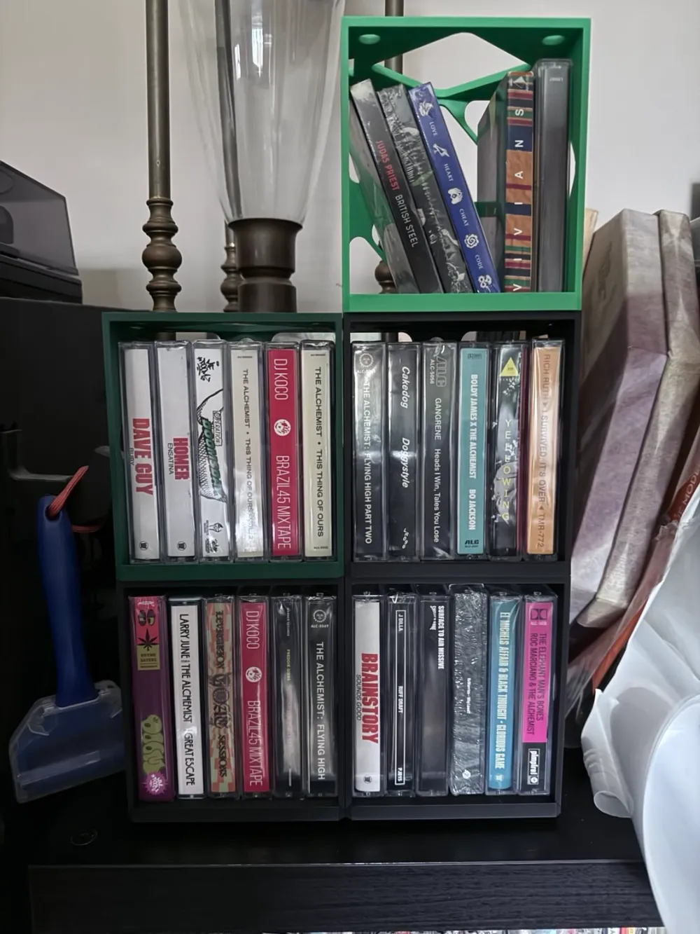 Modular Audio Cassette Storage System Remixed by 300mhz - MakerWorld