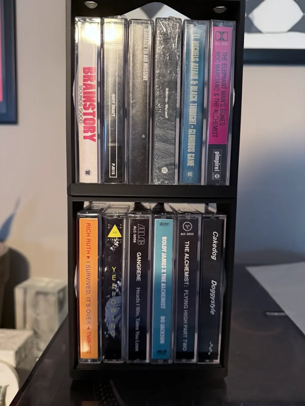 Modular Audio Cassette Storage System Remixed by 300mhz - MakerWorld