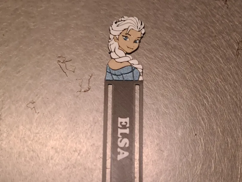 Elsa Bookmark by kinkin - MakerWorld